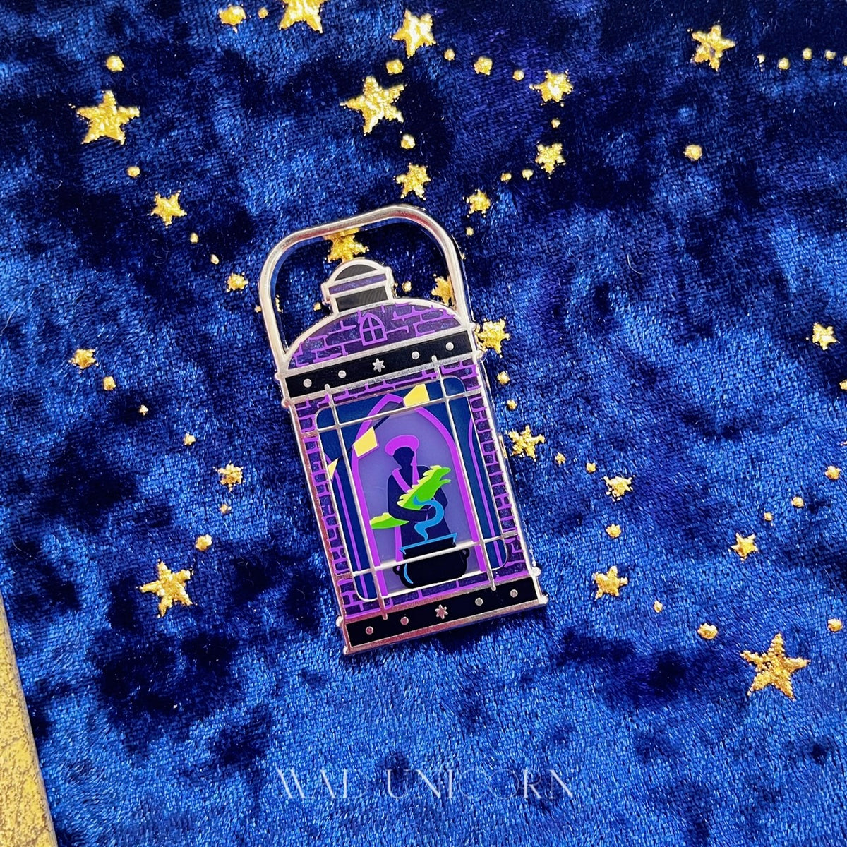 Stained Glass Lantern | Professor. Q – Mad Unicorn Studios